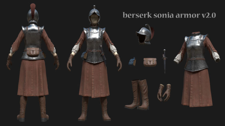 自作Mod: Berserk Sonia Armor v2.0 | reflectorange.net
