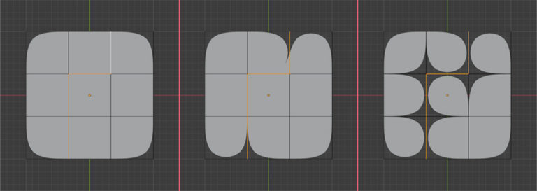 Blender: 分割（Split）の使用方法 | reflectorange.net