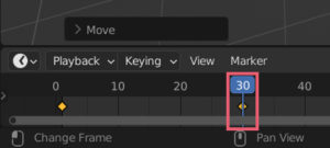 Blender: 自動キー挿入（Auto Keying）の使用方法 | reflectorange.net