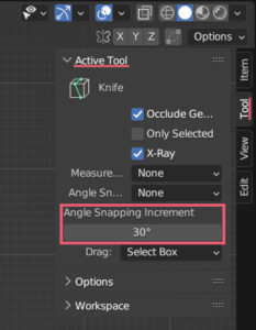 Blender: ナイフ(Knife)の操作メモ | reflectorange.net