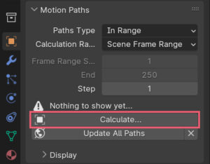 Blender: 移動位置を視覚化する「モーションパス(Motion Paths)」の使用方法 | reflectorange.net