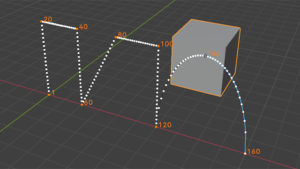 Blender: 移動位置を視覚化する「モーションパス(Motion Paths)」の使用方法 | reflectorange.net